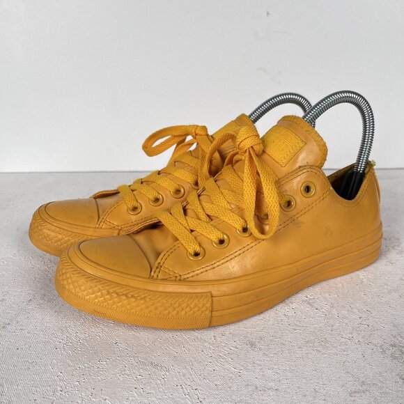 Converse | Shoes | Converse Chuck Taylor All Star Rubber Ox Yellow ...